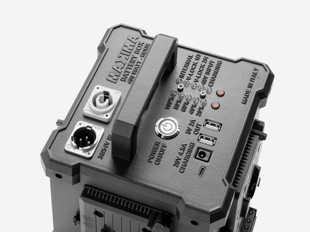 Maxima Battery Box LED Akku Station Die ist ein tragbarer