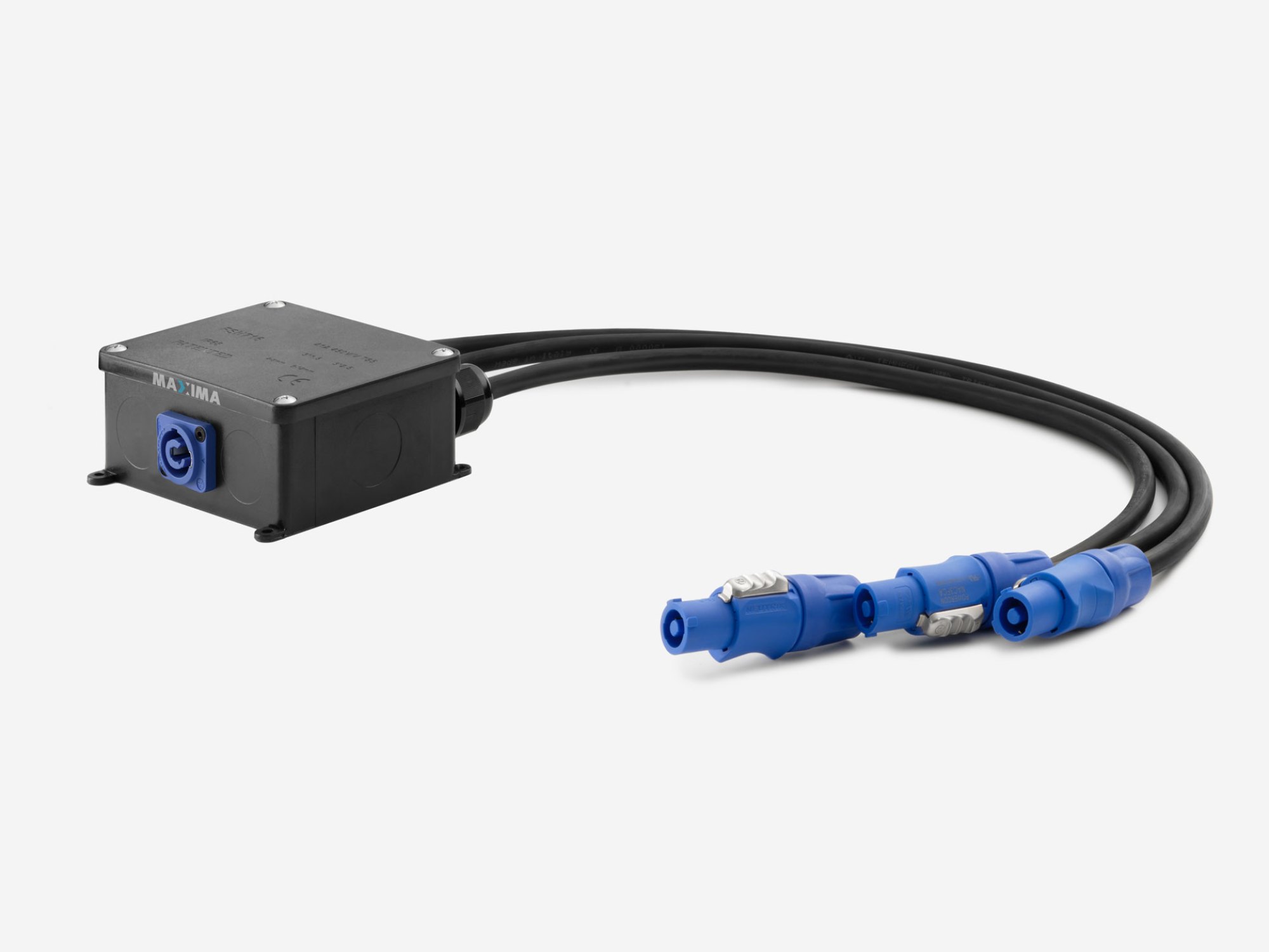 Maxima SplitterBox LED 3 fach Stromverteiler Die