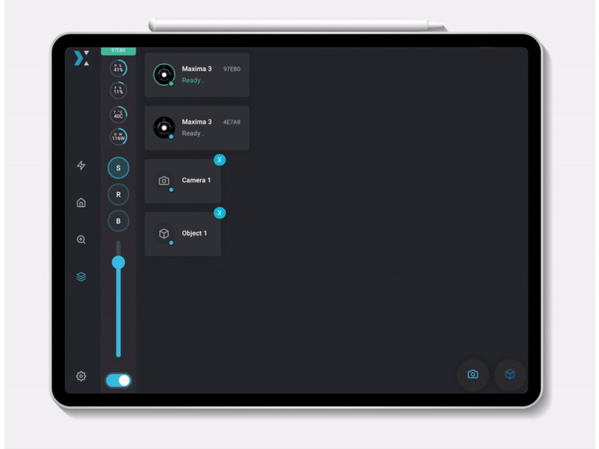 Maxima-App Maxima LED Steuerung von bis zu 8 mit einem
